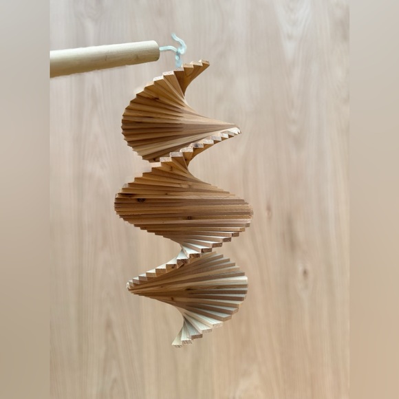Accents | Handmade Spiral Wood Spinner | Poshmark